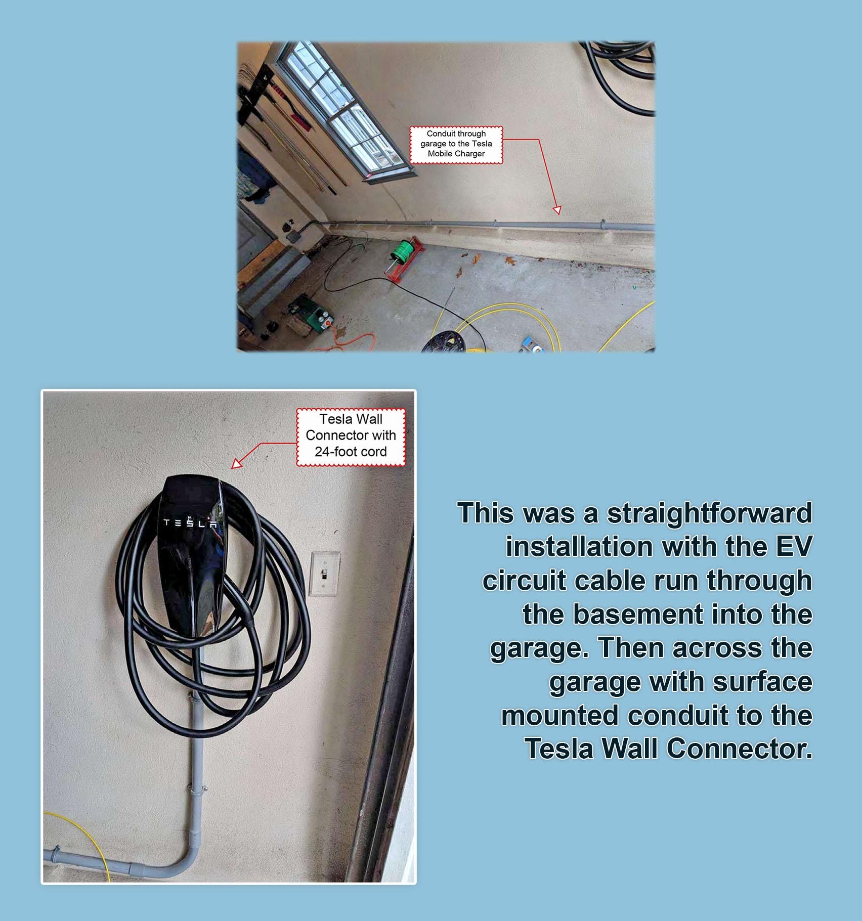 Tesla Wall Connector Charging